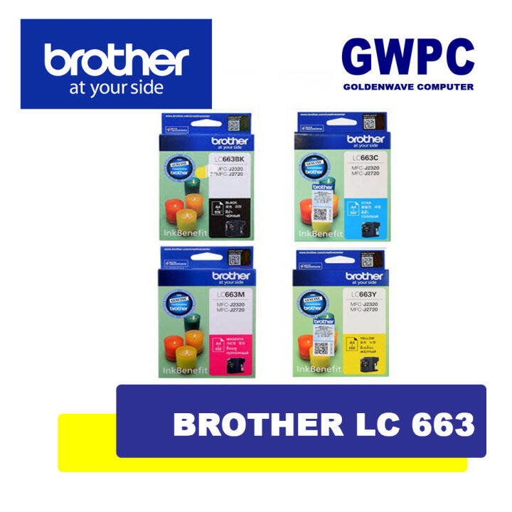 Brother LC-663 Genuine Ink Cartridge LC663 LC 663 | Lazada PH