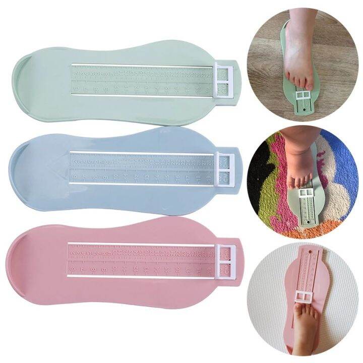 Home Foot Length Measuring Ruler Baby Foot Length Measuring Device Kids ...