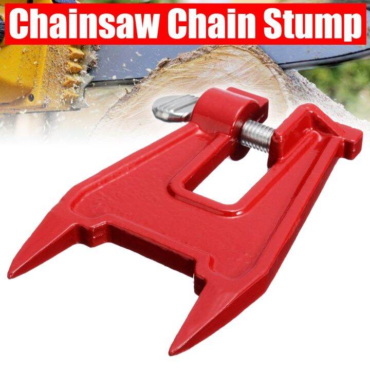 hot【DT】 Chainsaw Stump File Vice For All Makes Garden Sharpening Tool ...