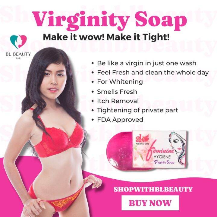 Proven Feminine wash whitening virginity soap tightening for women best for sex vagina and pepe ...