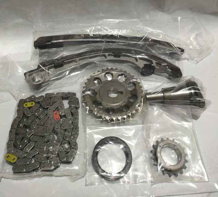 TIMING CHAIN KIT (set) for TOYOTA ALTIS 2001-2007 1ZZ/3ZZ (YTK-T01103 ...
