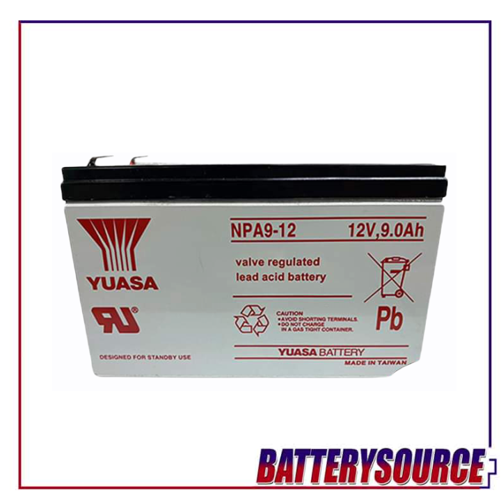 Ups battery 9ah 12v NPA9-12 9AH 12V 9 amperes 12 volts Yuasa (151 x 65 ...