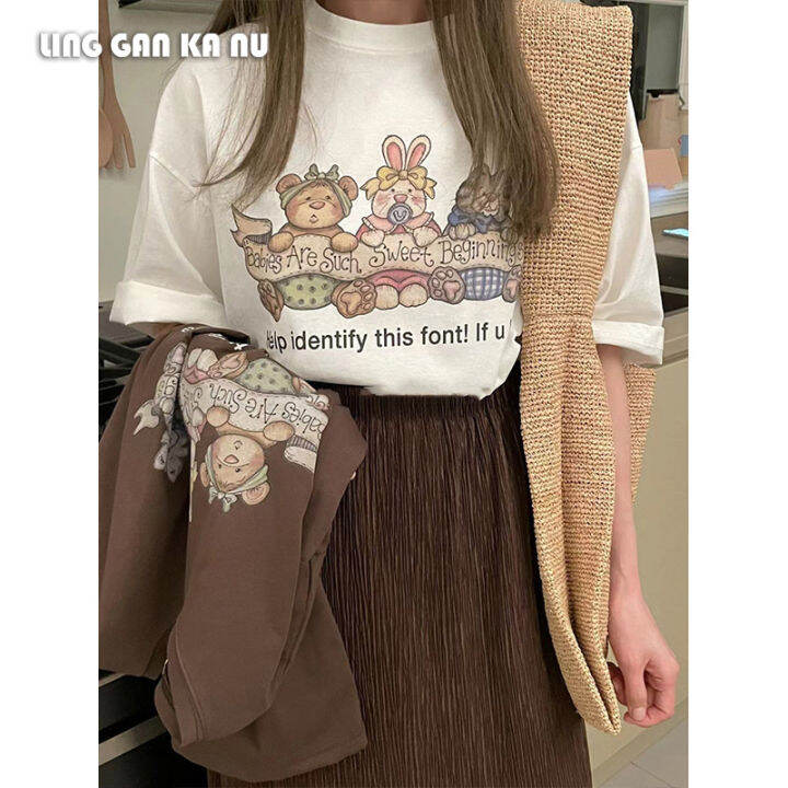 LING GAN KA NU Ins สั้นรั่ว navel top ฤดูร้อนใหม่เกาหลีรุ่น 5XL plus ขนาดผู้หญิงไขมัน MM พิมพ์ ...