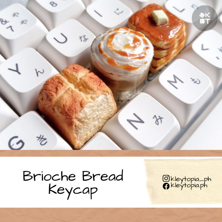 BRIOCHE BREAD | With Discounted Bundle | Handmade Custom Artisan Keycap ...