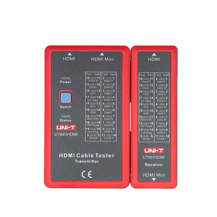 UNI-T HDMI Wire Tester HDMI-mini Cable Tester Check Disorder Short Open ...