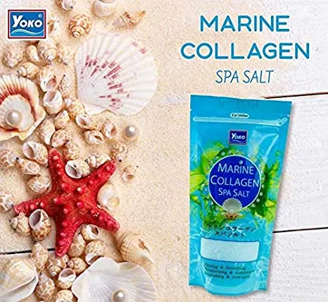 yoko scrubs Marine collagen spa salt 300g | Lazada PH