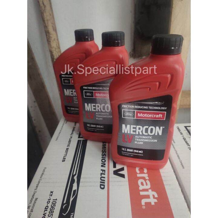 AUTOMATIC TRANS FLUID 6SPEED (MERCON LV) (GENUINE MOTORCRAFT) [XT10-QL ...
