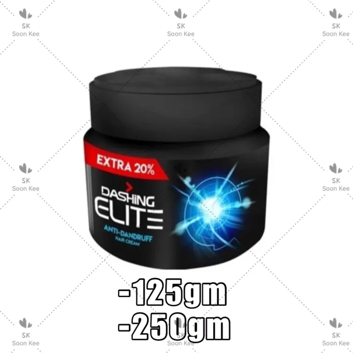 Dashing Elite Hair Cream Jar 250g (Anti-Dandruff) | Lazada