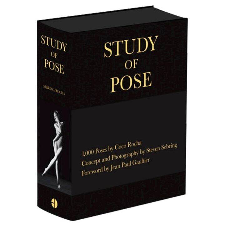 Collins hardcover genuine 1000 poses English original coco Rocha photo ...