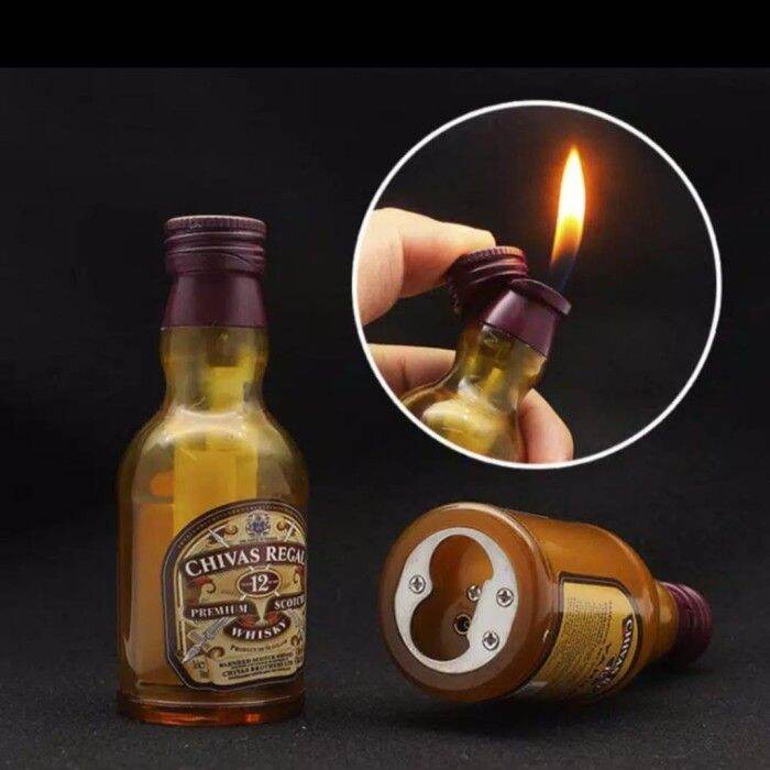 Korek Api Gas Unik Model Botol Bir Civas Regal | Lazada Indonesia