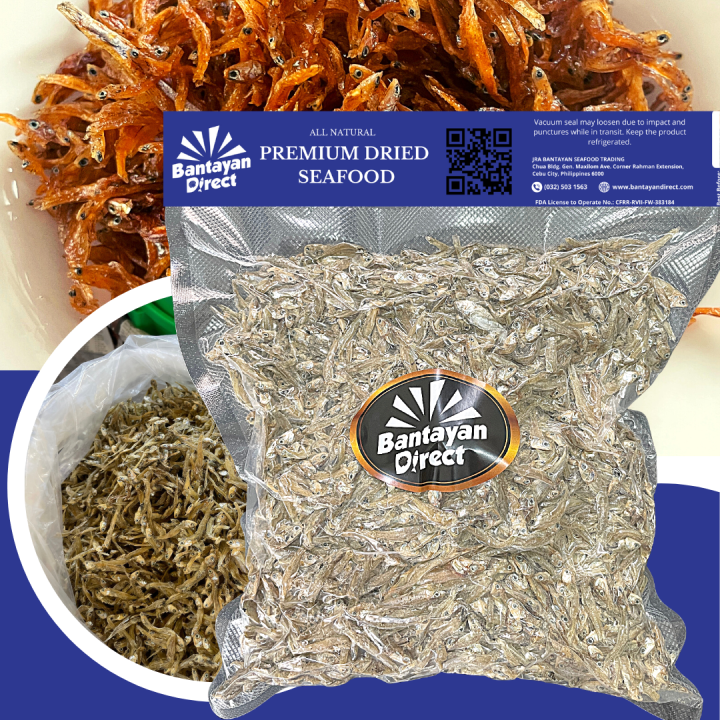 1KG Dilis Bolinao White (Wholesale) - Bantayan Island Cebu Dried Fish ...