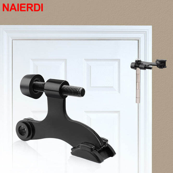 NAIERDI 2 Pack Adjustable Heavy Duty Hinge Pin Door Stop Oil Rubbed ...