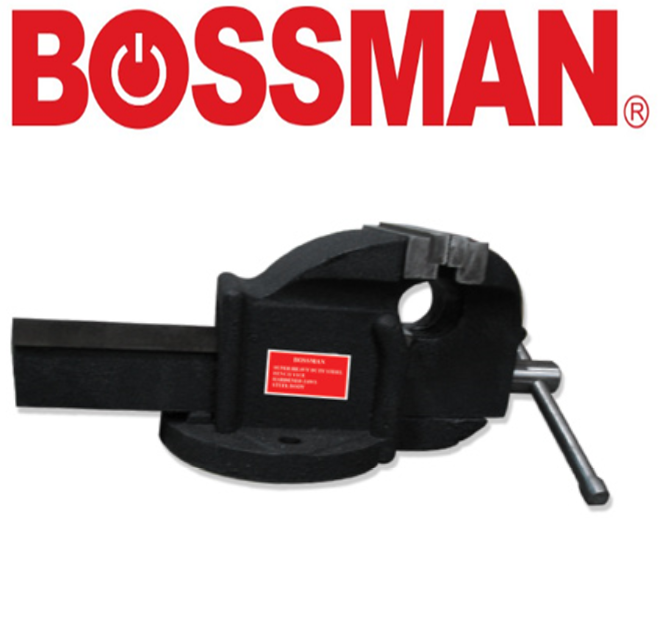 BOSSMAN SUPER HEAVY DUTY BENCH VICE MECHANICAL MECHANIC JOINT TABLE CLAMP LOCKING NAIB BANGKU ...