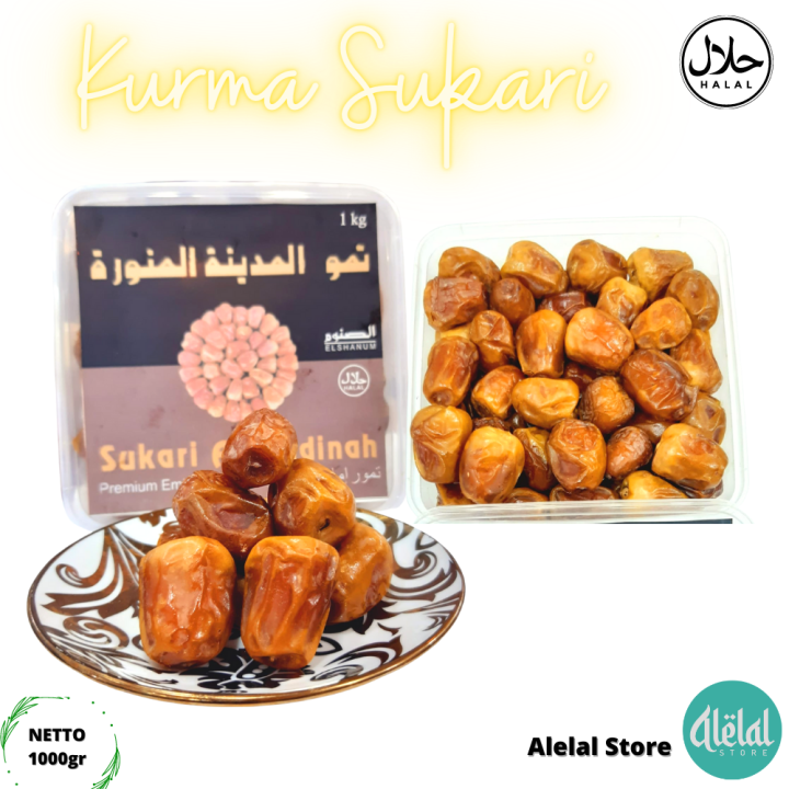 Kurma Sukari Premium 1kg / Kurma Sukari Al - Qassim | Lazada Indonesia