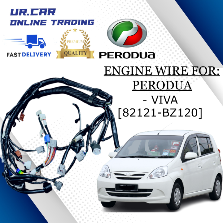 PERODUA VIVA ENGINE WIRE (82121-BZ120) ORIGINAL PERODUA PRODUCT READY ...