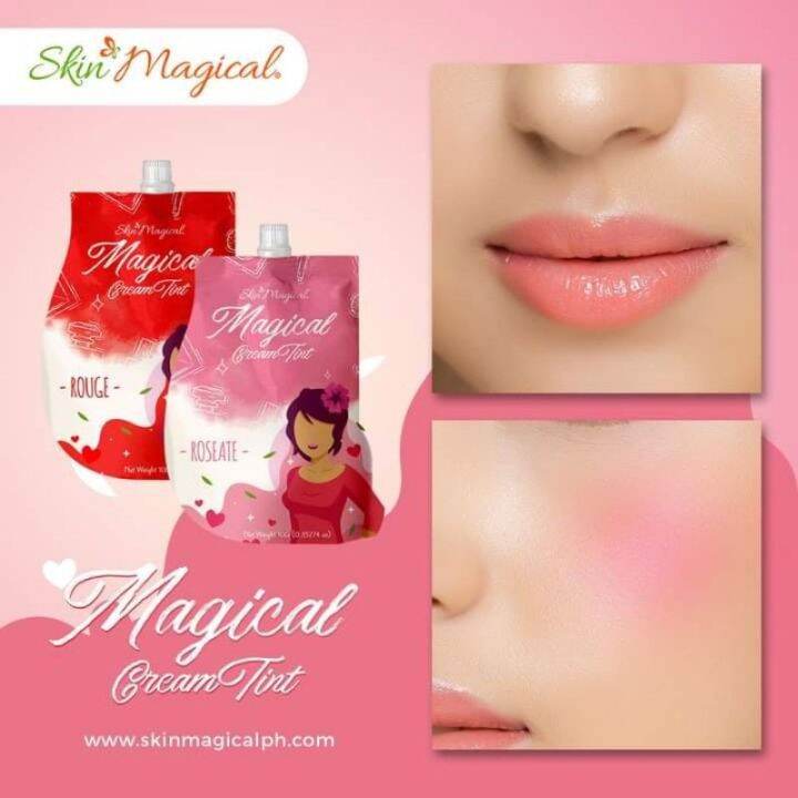 Magical Cream Tint in sachet by SkinMagical - rouge or roseate | Lazada PH