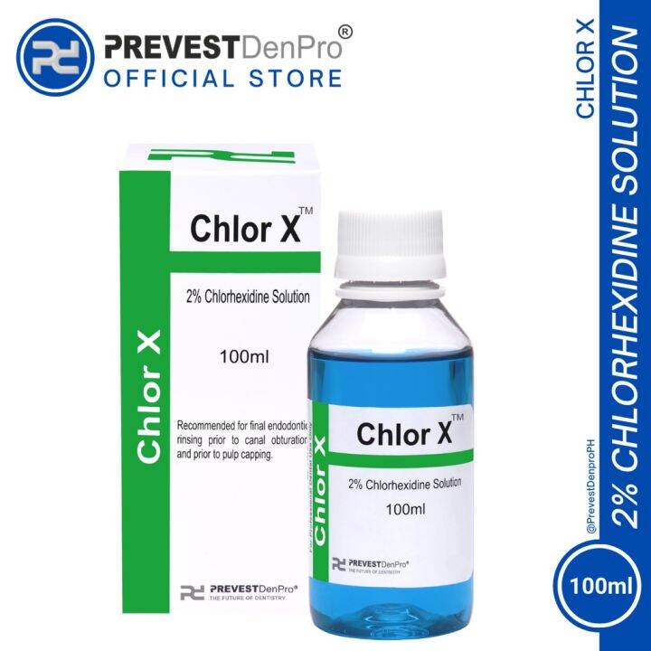 Chlor X (2 Chlorhexidine digluconate Solution Root Canal Irrigant ...