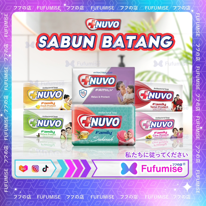 NUVO Family 72g | sabun mandi anti bakteri | sabun anti bakteri | Sabun Mandi Keluarga | Sabun ...