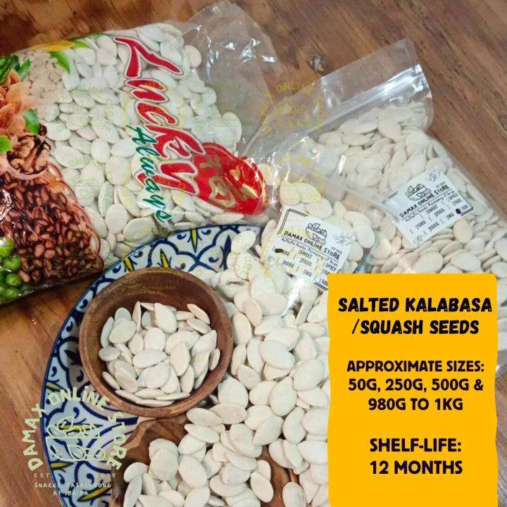 Ready-to-Eat Salted Squash/Kalabasa Seeds Delightful Snacks - Available ...