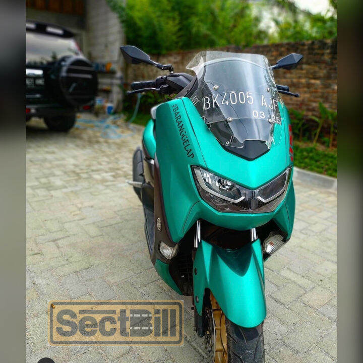 Nmax V2 Windshield SECTBILL OCITO HyTech XDR Vector Visor NMAX V2.1 ...