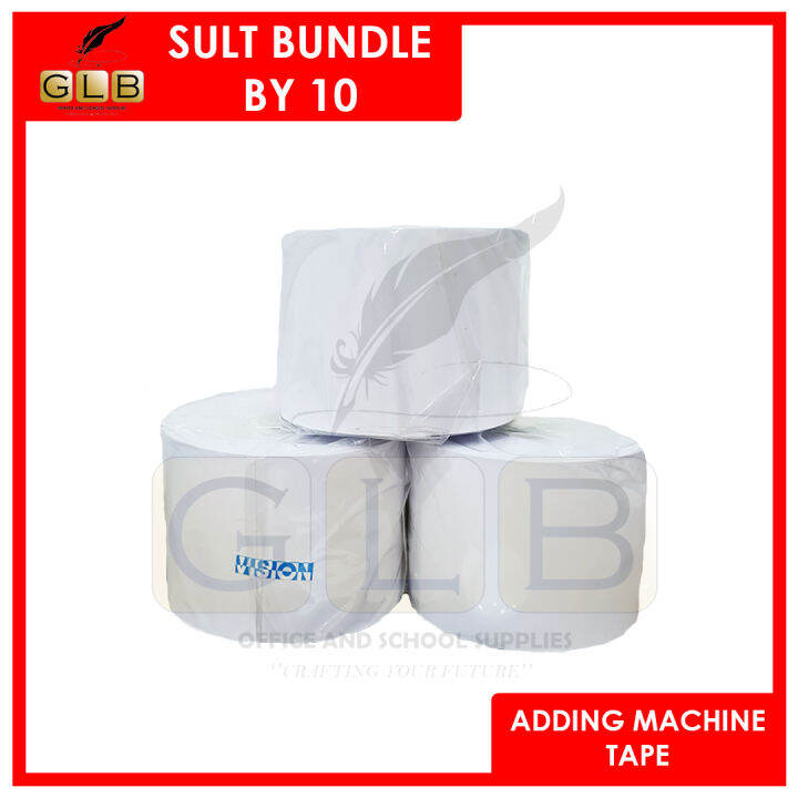 ADDING MACHINE TAPE 10 ROLL | Lazada PH