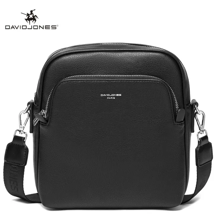 David Jones Paris กระเป๋าสะพายไหล่ หนัง Pu สําหรับผู้ชาย | Lazada.co.th
