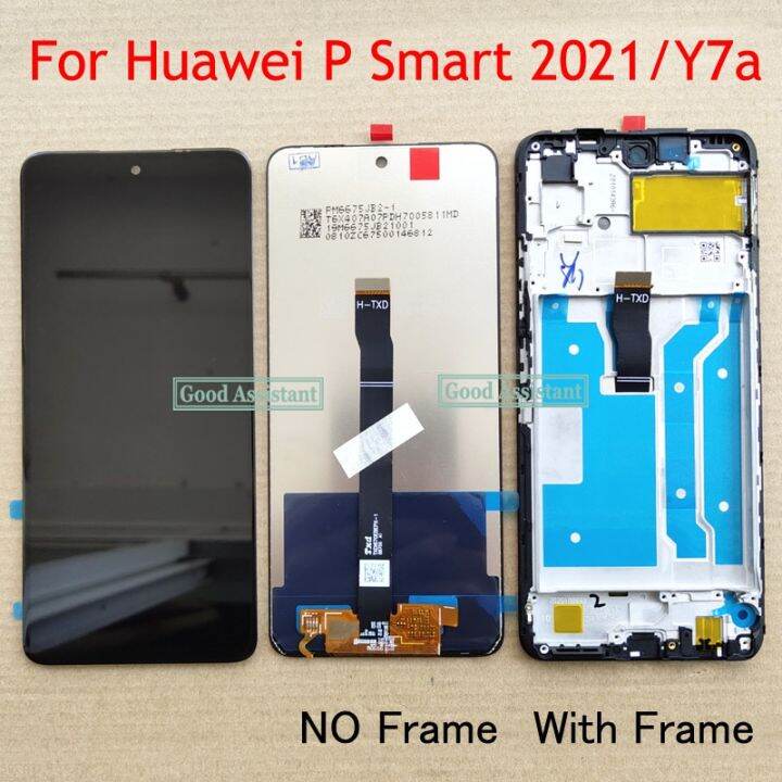 Original 6.67 inch Black For Huawei P Smart 2021 / Huawei Y7a LCD ...