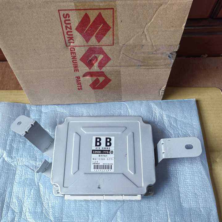 Engine Control Unit Ecu Computer Suzuki Futura Injection Pick Up Bak Original 33920-7751 ...