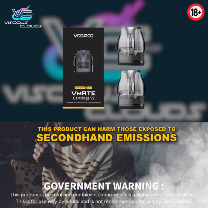 VTHRU Pro Vmate Replacement Pod Cartridge 3ml 0.7ohms (LEGIT) | Lazada PH