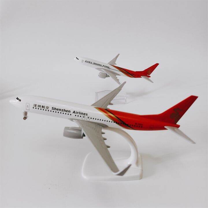 AIR China Shenzhen Airlines Boeing 737 B737 Airways Diecast Airplane ...