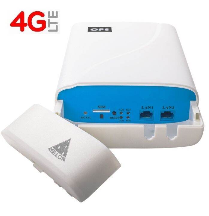 4G Outdoor CPE Router เราเตอร์ ใส่ซิมปล่อย WiFi 300Mbps รองรับ 3G,4G ...