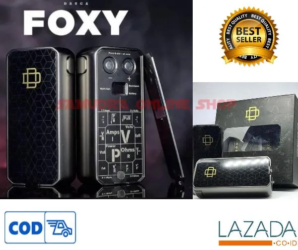 NEW ..VAPE DRUGA FOXY 150W By AUGVAPE MOD ONLY BEST CLONE - MOD DRUGA ...