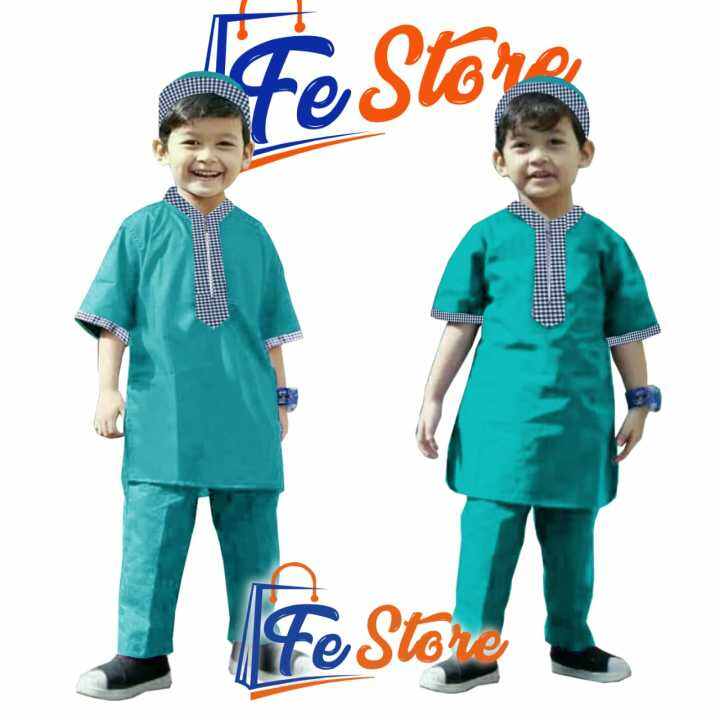 Select color Koko boy 2021/Muslim clothes boys/pakian Muslim 2-10 yr ...
