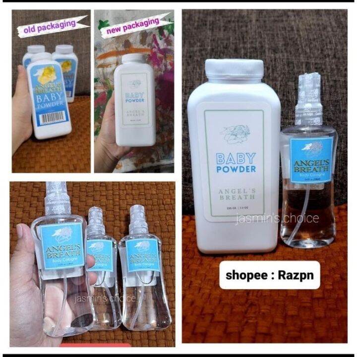 Angel's Breath baby powder Original 200gr and cologne 100ml (sold ...