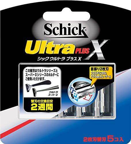 เก๋ SCHICK Ultra Plus X 2ใบมีดสำรอง (5ชิ้น) | Lazada.co.th