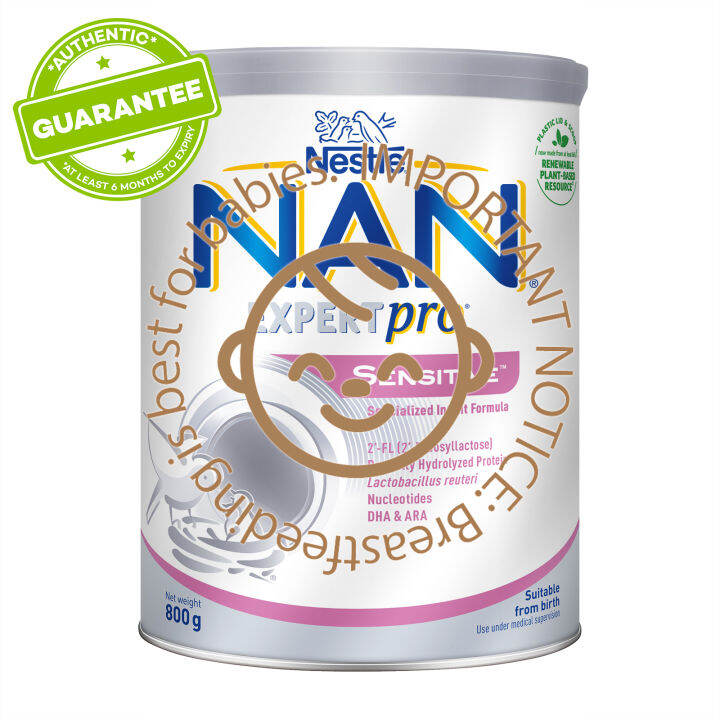 Nestle NAN Sensitive Specialized Infant Formula 800G (For Colic ...