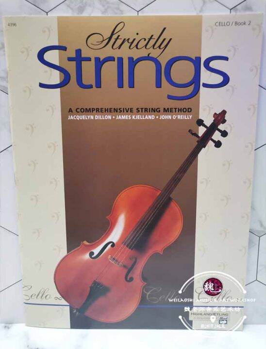 Strictly Strings Cello Book 2 Music Book by Alfred Cello | Lazada