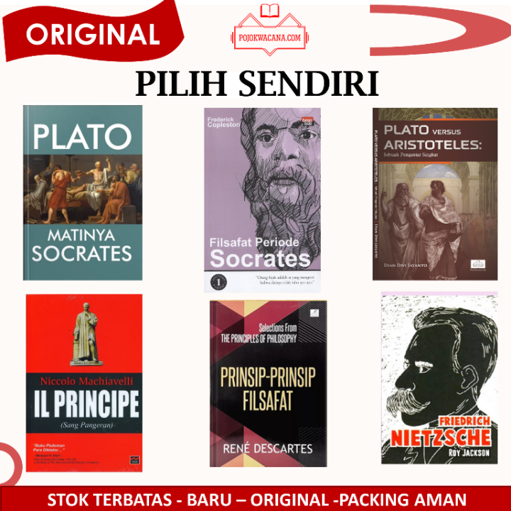 Paket 3 Buku Filsafat Pilihan – Socrates, Plato, Aristoteles, Albert ...