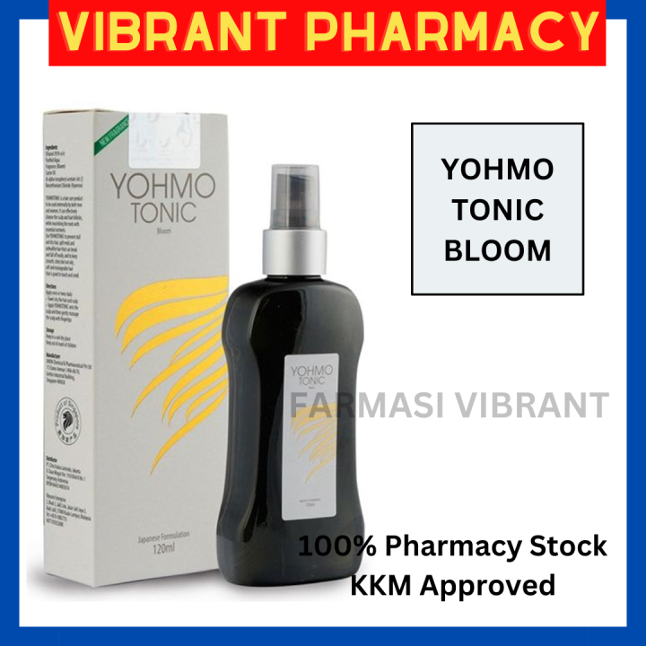 Yohmo Tonic Bloom 200ml HAIR TONIC HAIR TREATMENT ANTI HAIR LOSS ...