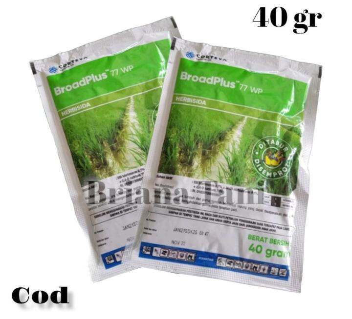 HERBISIDA BROADPLUS BROAD PLUS 40G 77 WP PENGGANTI ALLY PLUS 77 WP ...