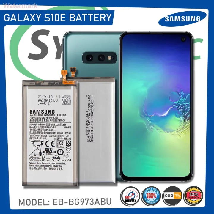 แบตเตอรี่ Samsung Galaxy S10E ของแท้ รุ่น SM-G9700 รุ่น EB-BG970ABU ...