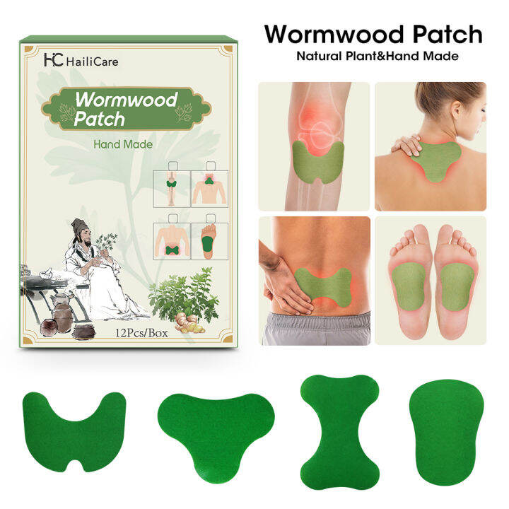 Hailicare สติ๊กเกอร์แปะหัวเข่า,ให้ความร้อนด้วยตนเองสติกเกอร์ขิงติดพื้นรองเท้ากระดูกสันหลังส่วน ...