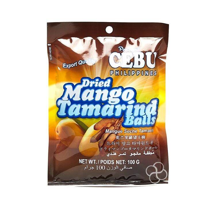 Profood Cebu Dried Mango Tamarind Balls 100g | Lazada PH