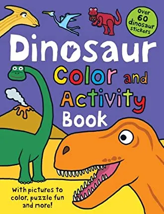 Dinosaur Color and Activity Book (ACT CLR CS) สั่งเลย!! หนังสือภาษา ...