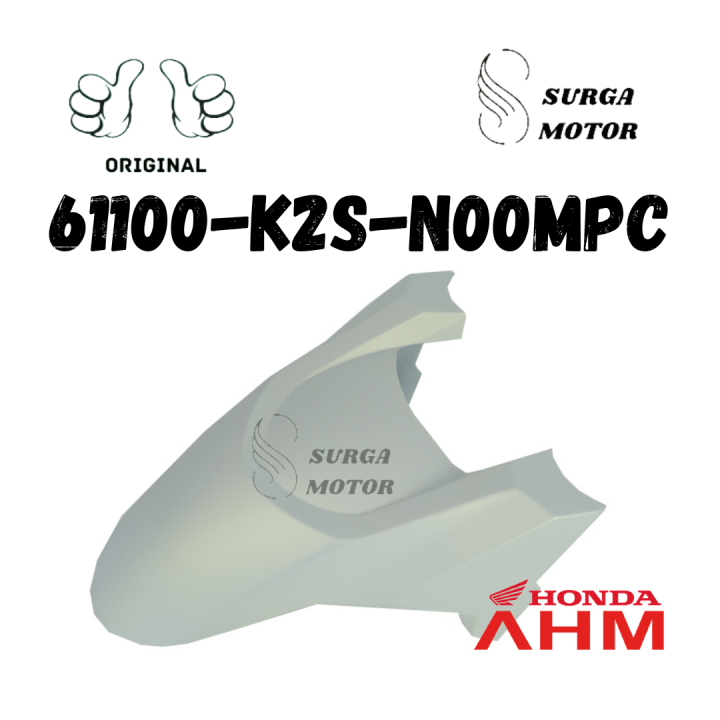 Selebor Sepakbor Slebor Spakbor Depan Putih Doff Front White Motor ...