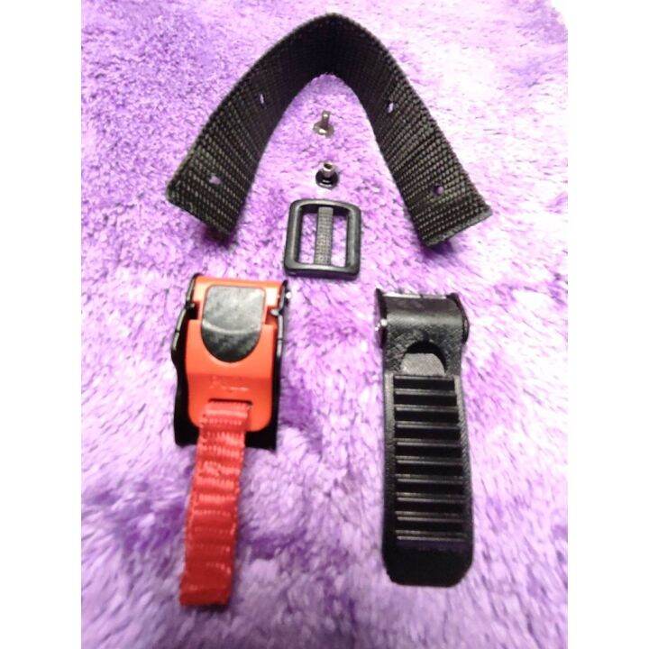 HELMET CHIN LOCK QUICK RELEASE with adjuster screw and strap | Lazada PH