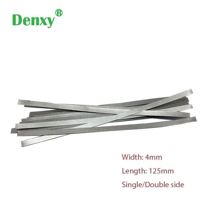 Denxy Dental Abrasive Strip Metal Polishing Stick Strip Orthodontic ...