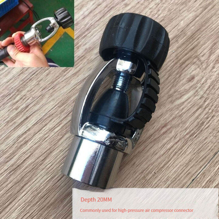 Diving Bottle Flush Connector G5/8 Cylinder Flush Connector Fire ...