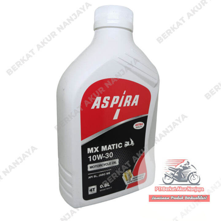 Oli Motor Honda 10W-30 Oli Aspira 0,8L Oli Matic | Lazada Indonesia