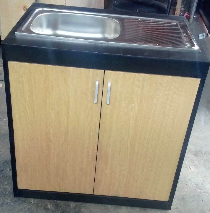 Meja Bar Kitchen Set Minimalis/ Wastafel Cuci Piring Portable | Lazada ...